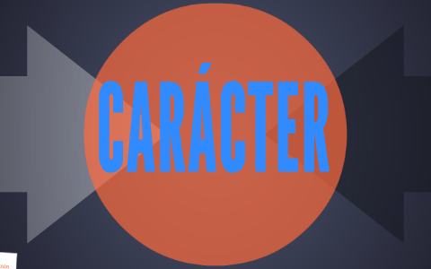 CARÁCTER by on Prezi