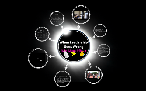 When Leadership Goes Wrong by Sat Wilenksy on Prezi