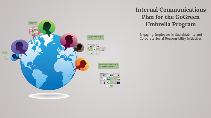 Internal Communications Plan for the GoGreen Umbrella Program by Foram ...