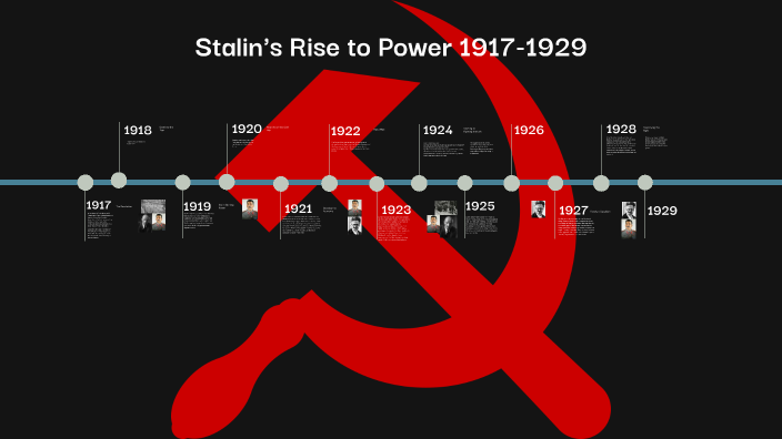 Stalin's Rise to Power 1917-1929 by Zachary Hurst on Prezi