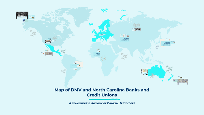 Map of DMV and North Carolina Banks and Credit Unions by Daniel Simon ...