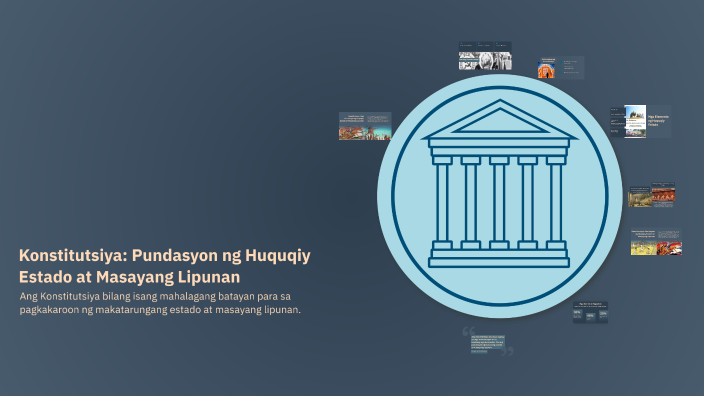 Konstitutsiya: Pundasyon ng Huquqiy Estado at Masayang Lipunan by Bobur ...