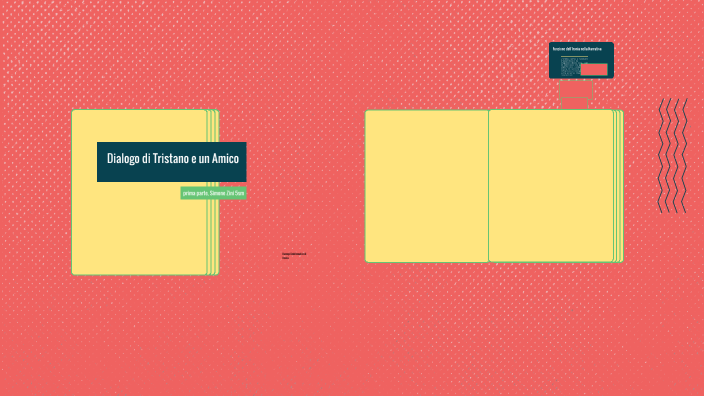 Analisi del Dialogo di Tristano e un Amico by Simone Zini on Prezi