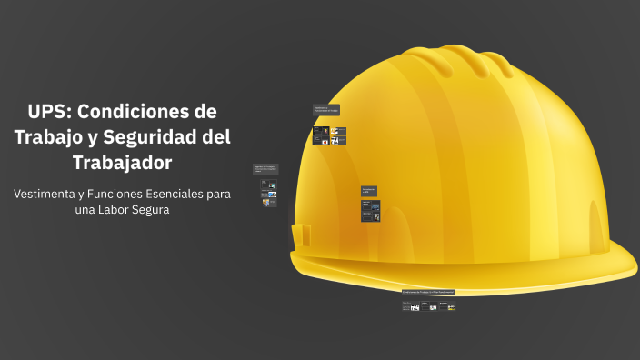 UPS: Condiciones de Trabajo y Seguridad del Trabajador by INGRID AIRIN ...