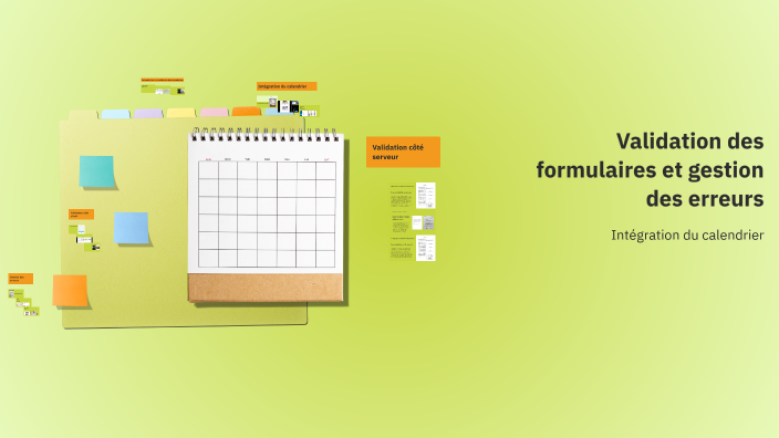 Validation des formulaires et gestion des erreurs by oumayma benna on Prezi