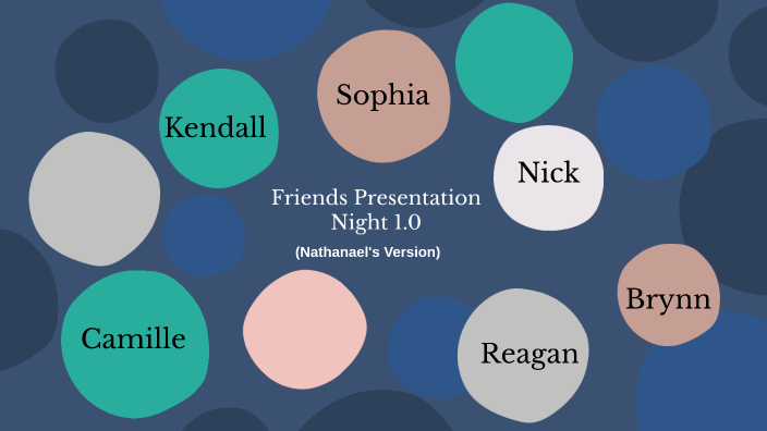 Friends Presentation Night by Nathanael Lape on Prezi