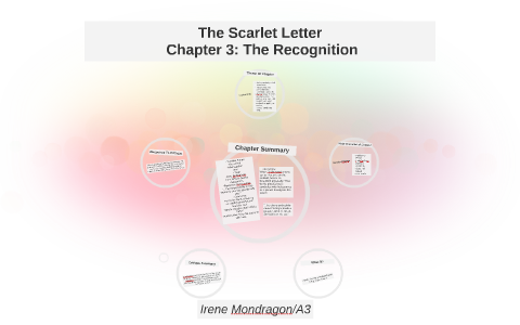 The Scarlet Letter Chapter 3: The Recognition by Irene Mondragon