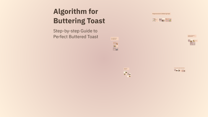 Algorithm for Buttering Toast by Kevin Lan on Prezi