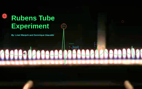 Rubens Tube Experiment by Linet Dominique