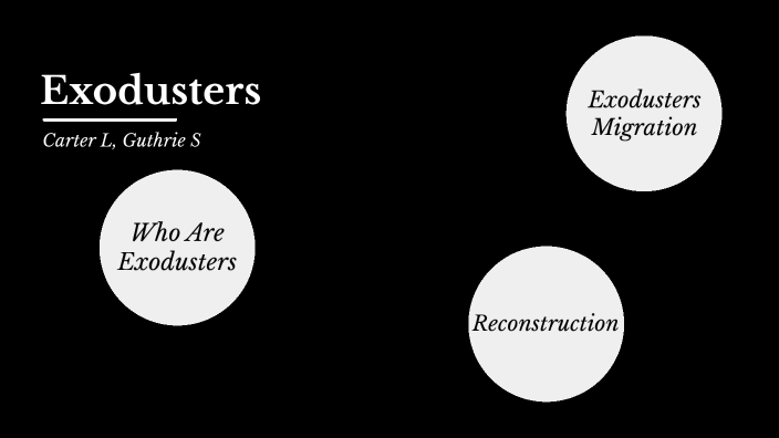 Exodusters by Carter Lord on Prezi