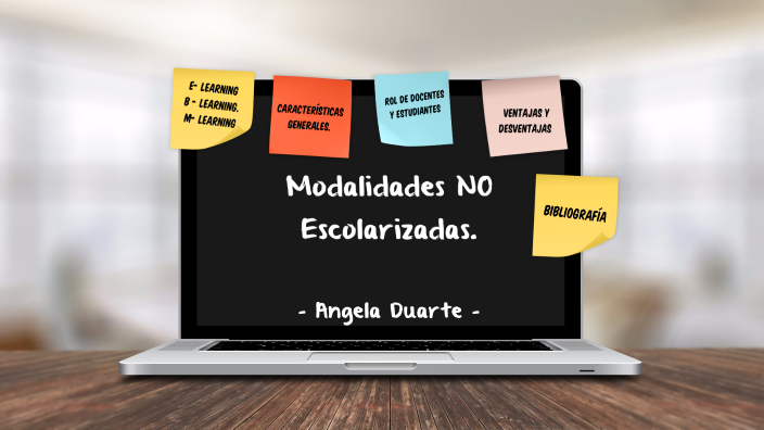 MODALIDADES NO ESCOLARIZADAS by angela Duarte on Prezi