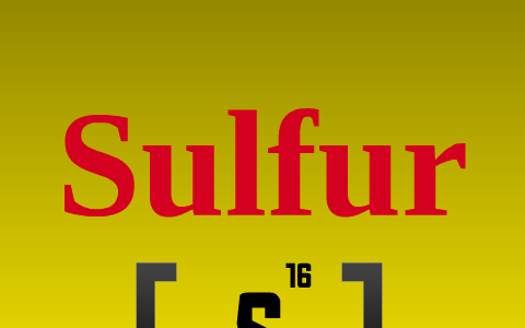 Sulfur ID Card by Deniz Ozgan on Prezi