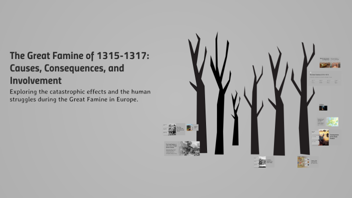 The Great Famine of 1315-1317: Causes, Consequences, and Involvement by ...