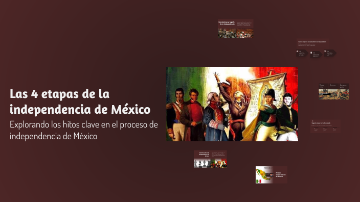 Las 4 etapas de la independencia de México by BERTHA LUNA on Prezi