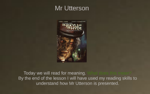 Mr Utterson by on Prezi