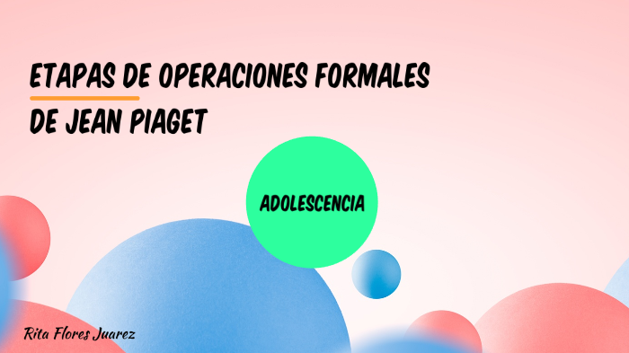 Etapa de operaciones formales by Rita Flores on Prezi