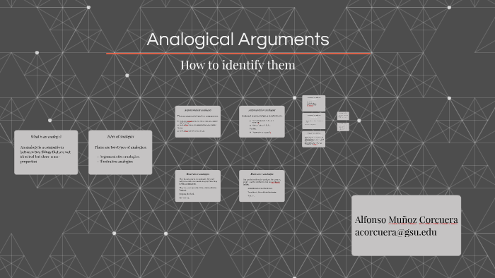 Analogical Arguments by A. M. C. on Prezi