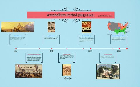 Antebellum Era Timeline by jasdfk skldfj on Prezi