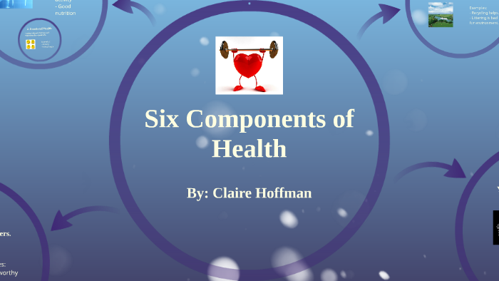 Six Components of Health by claire hoffman on Prezi