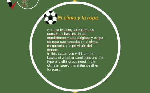 El clima y la ropa by myles halcomb