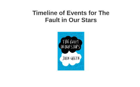 The Fault in Our Stars Timeline by Keyahn Golgoon on Prezi