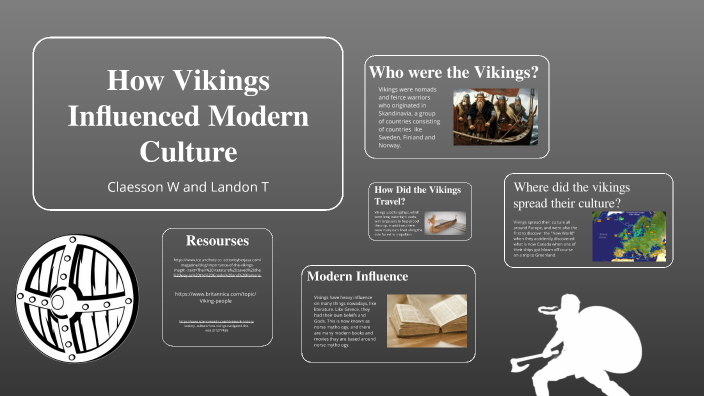 Vikings Influence on Modern Culture by CLAESSON WENDT on Prezi