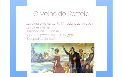VELHO DO RESTELO / A MITIFICAÇÃO DO HERÓI by Gabriela Moura
