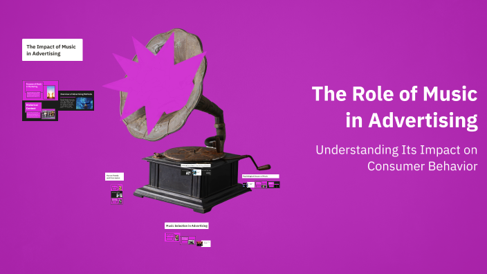 The Role of Music in Advertising by Justina on Prezi
