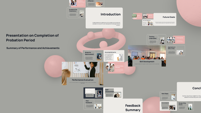 Presentation on Completion of Probation Period by Анжела Зинина on Prezi