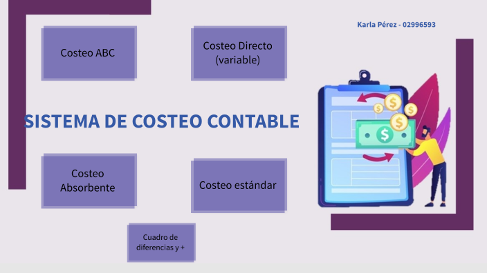 SISTEMA DE COSTEO CONTABLE by Karla Pérez on Prezi
