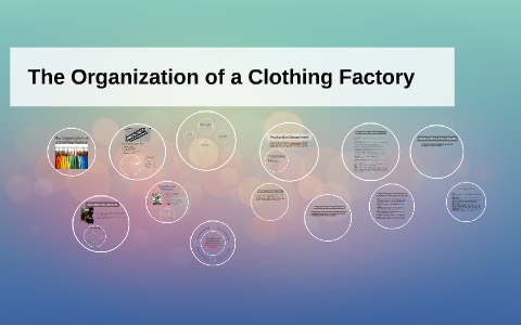 The Organisation of Clothing Factory by kim gatchalian on Prezi