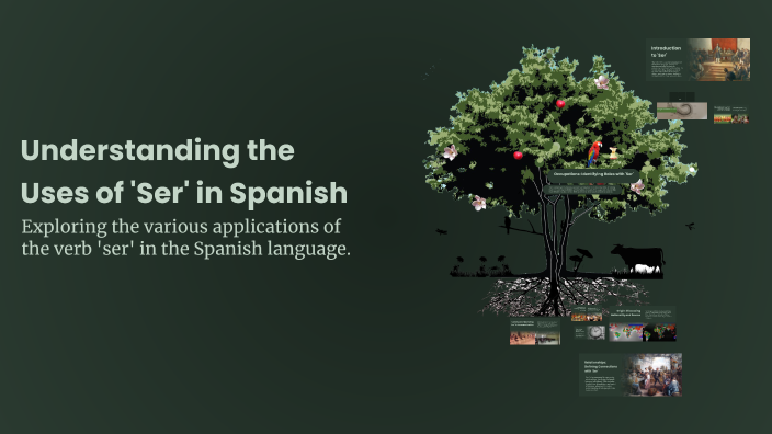 Understanding the Uses of 'Ser' in Spanish by Elzada Davis-Williams on ...