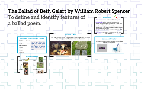 The Ballard of Beth Gelert by Laura Mathews on Prezi