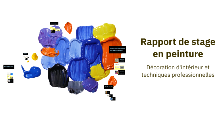 Rapport de stage en peinture by Tad jdine on Prezi