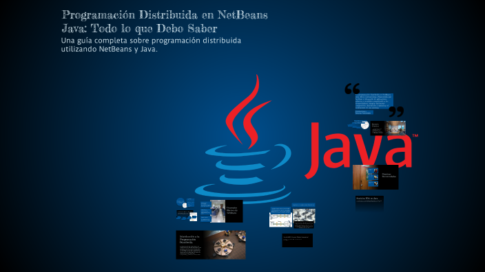 Programación Distribuida en NetBeans Java: Todo lo que Debo Saber by ...