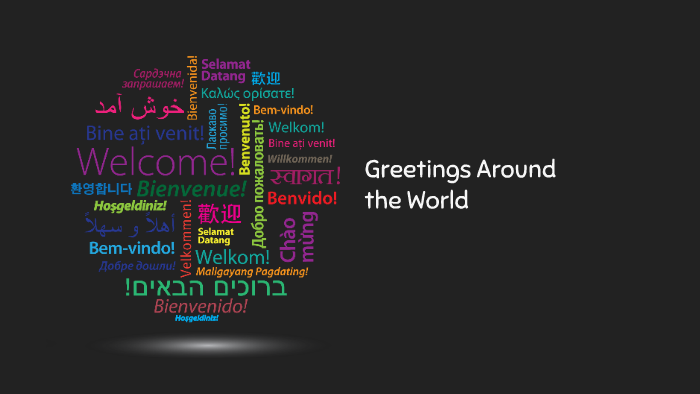 Lesson 9: Greetings Around the World by Joe Park on Prezi