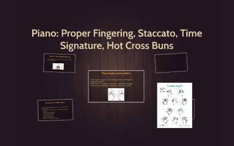 Piano: Proper Fingering, Hot Cross Buns by maritza franck on Prezi