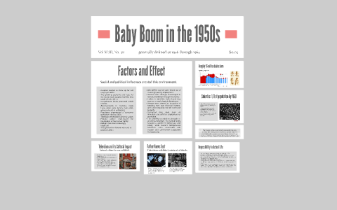 Baby Boom in the 1950s by Alice Louise on Prezi
