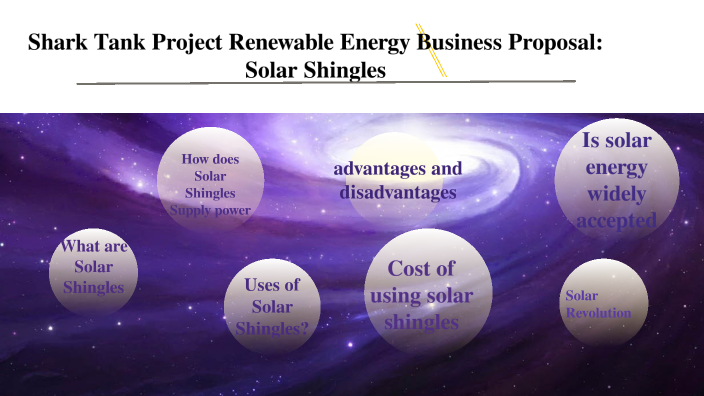 Shark Tank Project Renewable Energy Business Proposal: Solar Powered ...