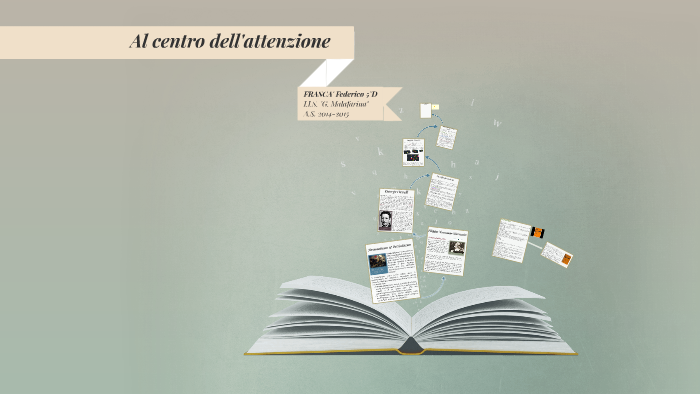 Al centro dell'attenzione - Frascà Federico VD by Federico Frascà on Prezi