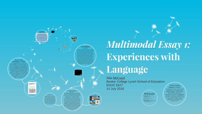 Multimodal Essay 1: Experiences with Language by Allie McCourt on Prezi