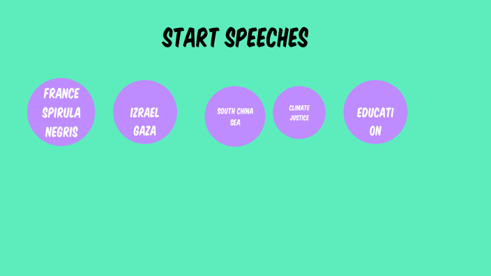 MUN start speech by Elise Potter on Prezi