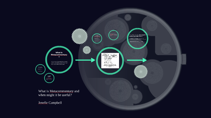 What is Metacommentary and when might it be useful? by Jenelle Campbell ...