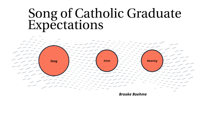 Song of Catholic Graduate Expectations by Brooke Boehme on Prezi