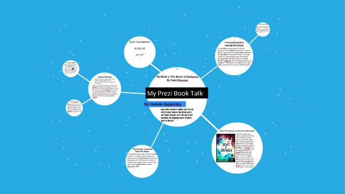 My Prezi Book Talk by Natalie Rudawsky on Prezi