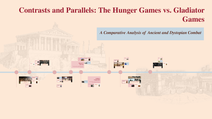 Contrasts and Parallels: The Hunger Games vs. Gladiator Games by Falak ...