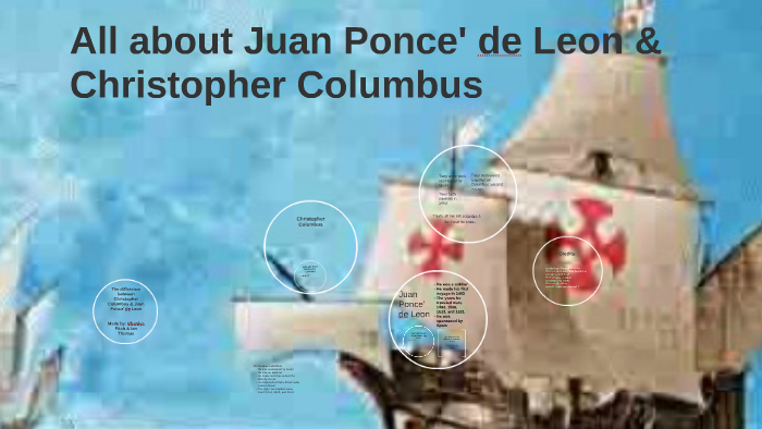 Christopher Columbus and Juan Ponce de Leon by Khaniya Fitch on Prezi