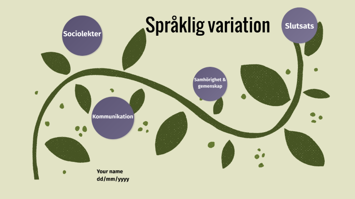 Språklig Variation by Martin Träff Bouvin on Prezi