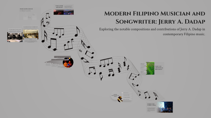 Modern Filipino Musician and Songwriter: Jerry A. Dadap by kysha ...