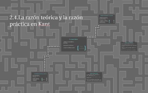 2.4.La razón teórica y la razón práctica en Kant by Aurelio Sainz ...